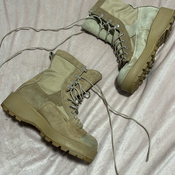 Wellco | Shoes | Mens Army Booys Usgi Wellco Hot Weathercombat Desert ...